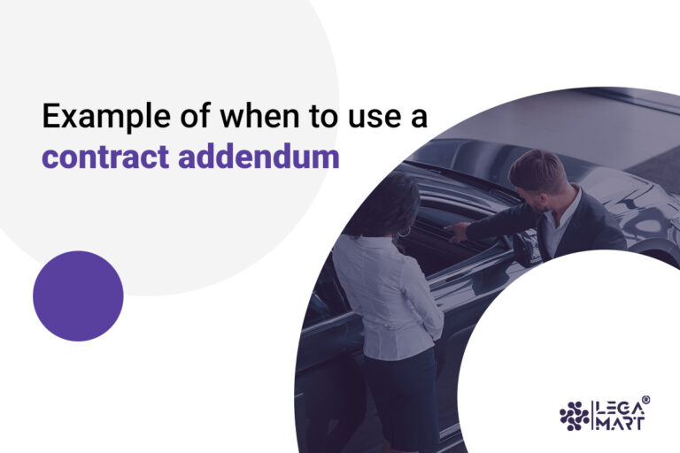 Contract Addendum: Everything you need to know
